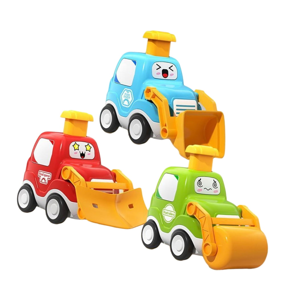 KUFptva Colorful Car Friction Powered Vehicle Toy Inertial for Kids ...