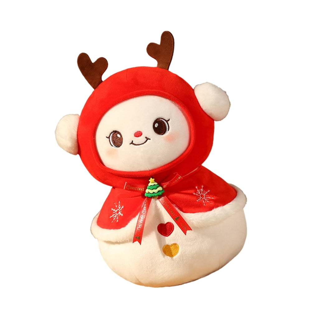 KUFptva Creative Snowman/Santa Stuffed Pillow Plush Toy Figure Dolls ...