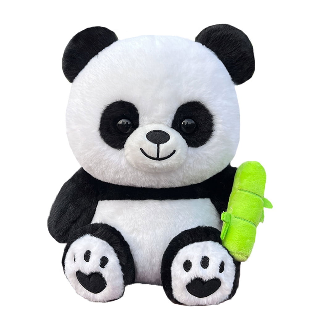 KUFptva Cute Stuffed Pandas Plush Bamboos Tube Children Sleeping Toy ...