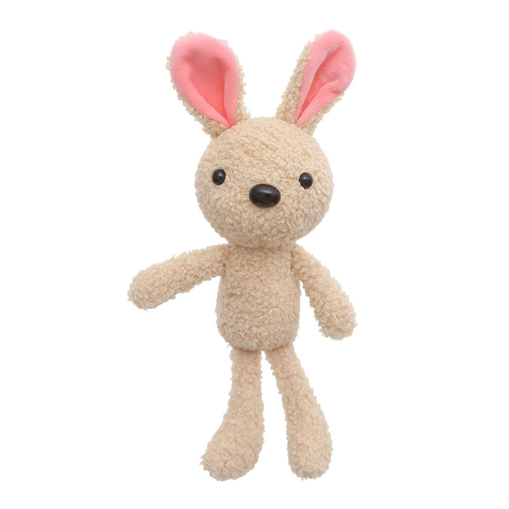 KUFptva Cute Stuffed Small Bunny Bear Plush Fashion Accessory Keychain ...