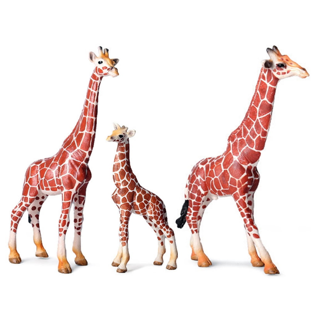 KUFptva Detailed Giraffe Family Figure Perfect for Educational Display ...