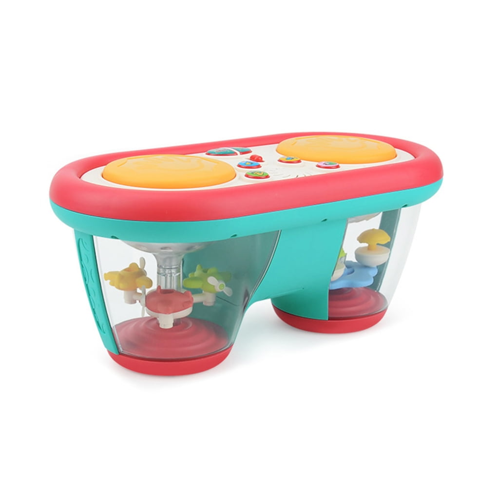 KUFptva Educational Drum Toy Toddler Music Projector Toy Interactive ...