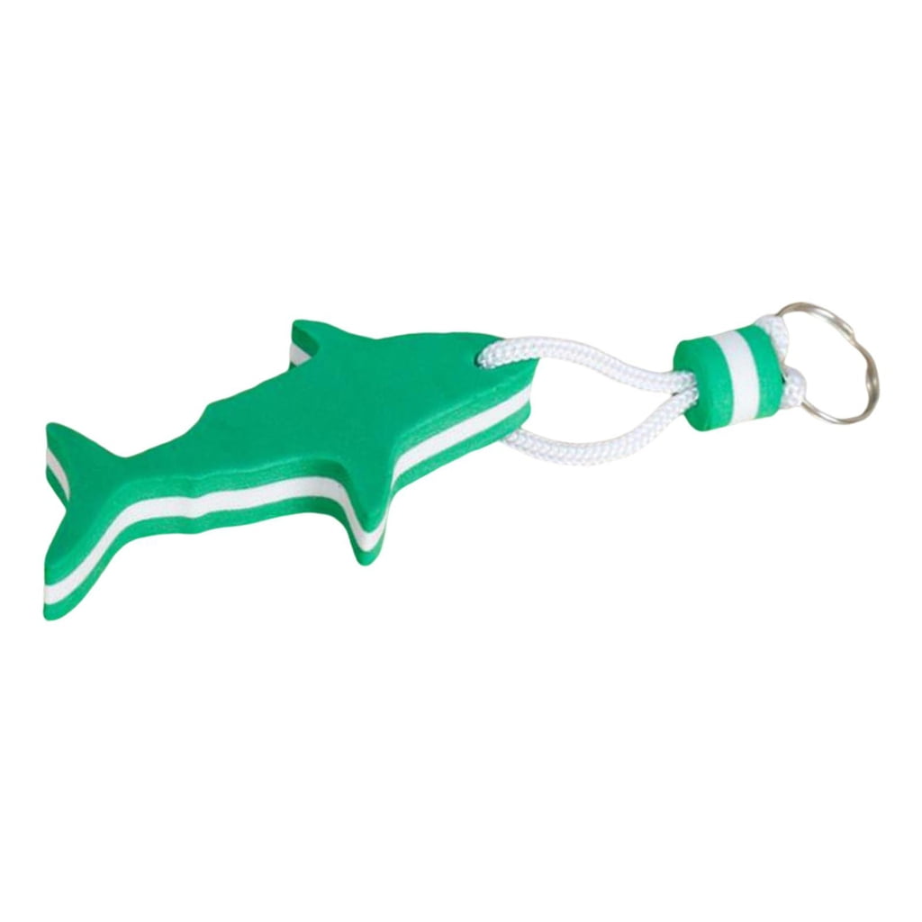 KUFptva Fish Shape Floating Keychain Buoy Keyring for Water Adventures ...