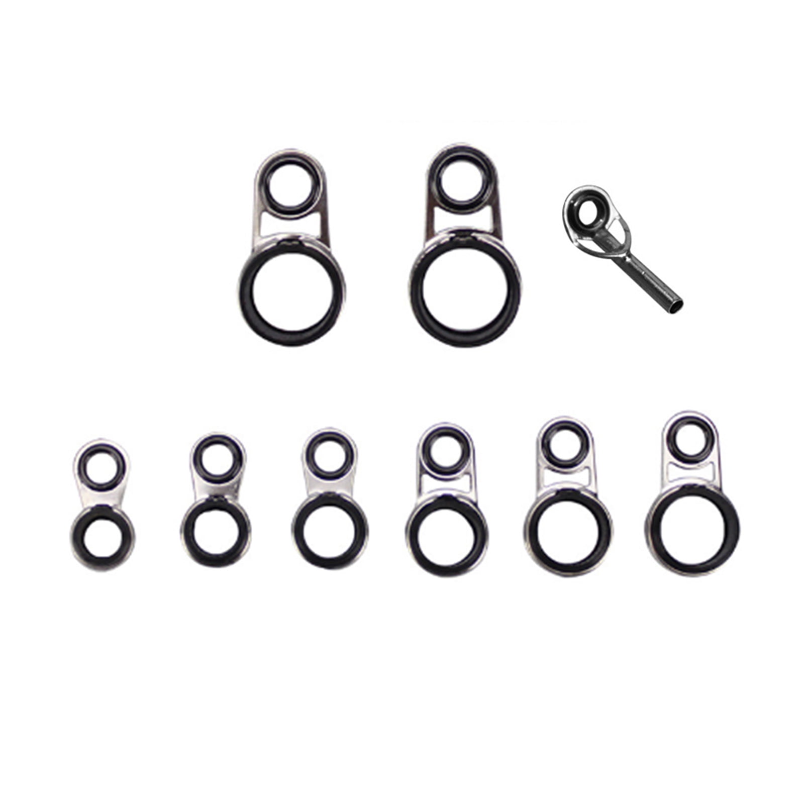 KUFptva Fishing Rod Guide Rings Fishing Rod Guides Tip Fishing Rod ...