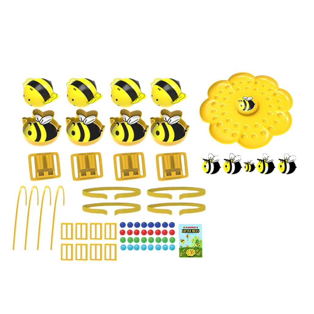 KUFptva Funny Table Game Fishing Toy Honeybee Board Game Chicken ...