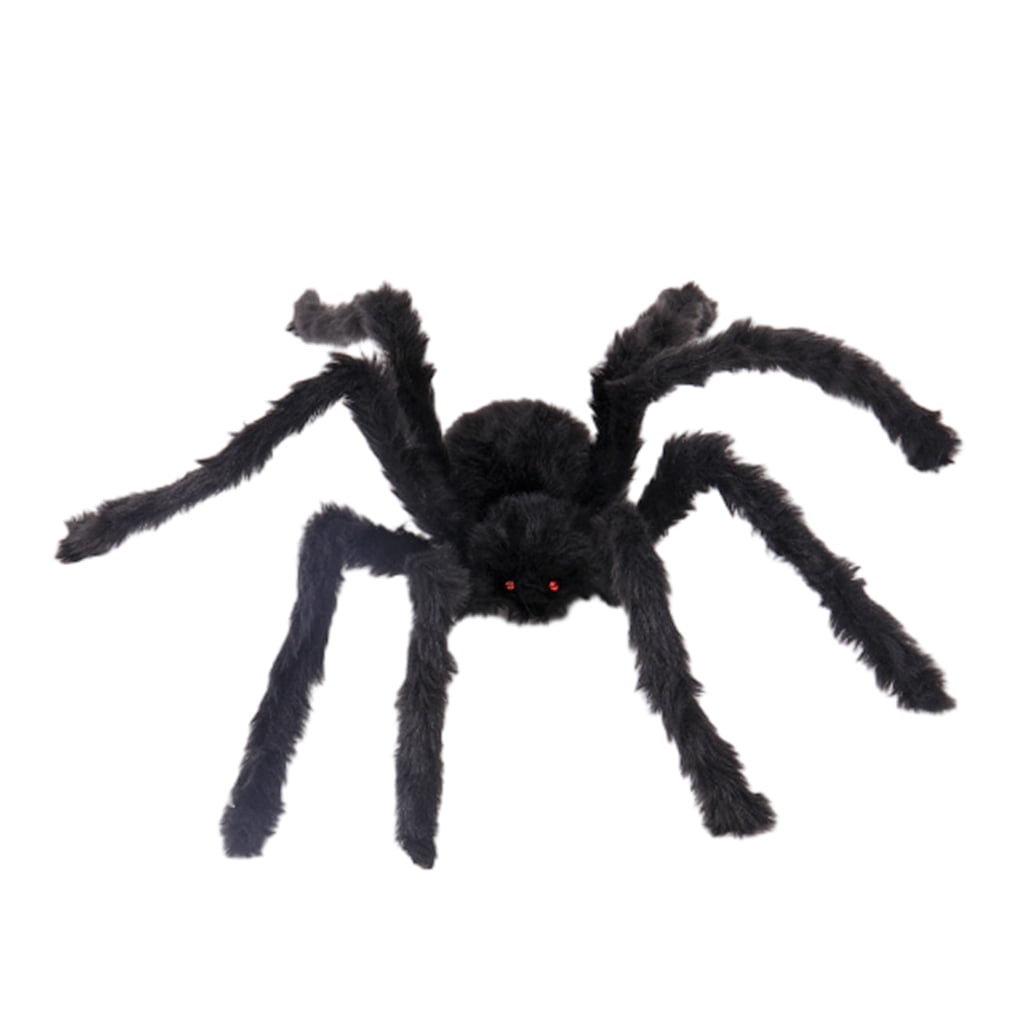 KUFptva Haunted House Props Plush Spiders House Decorations Plush ...