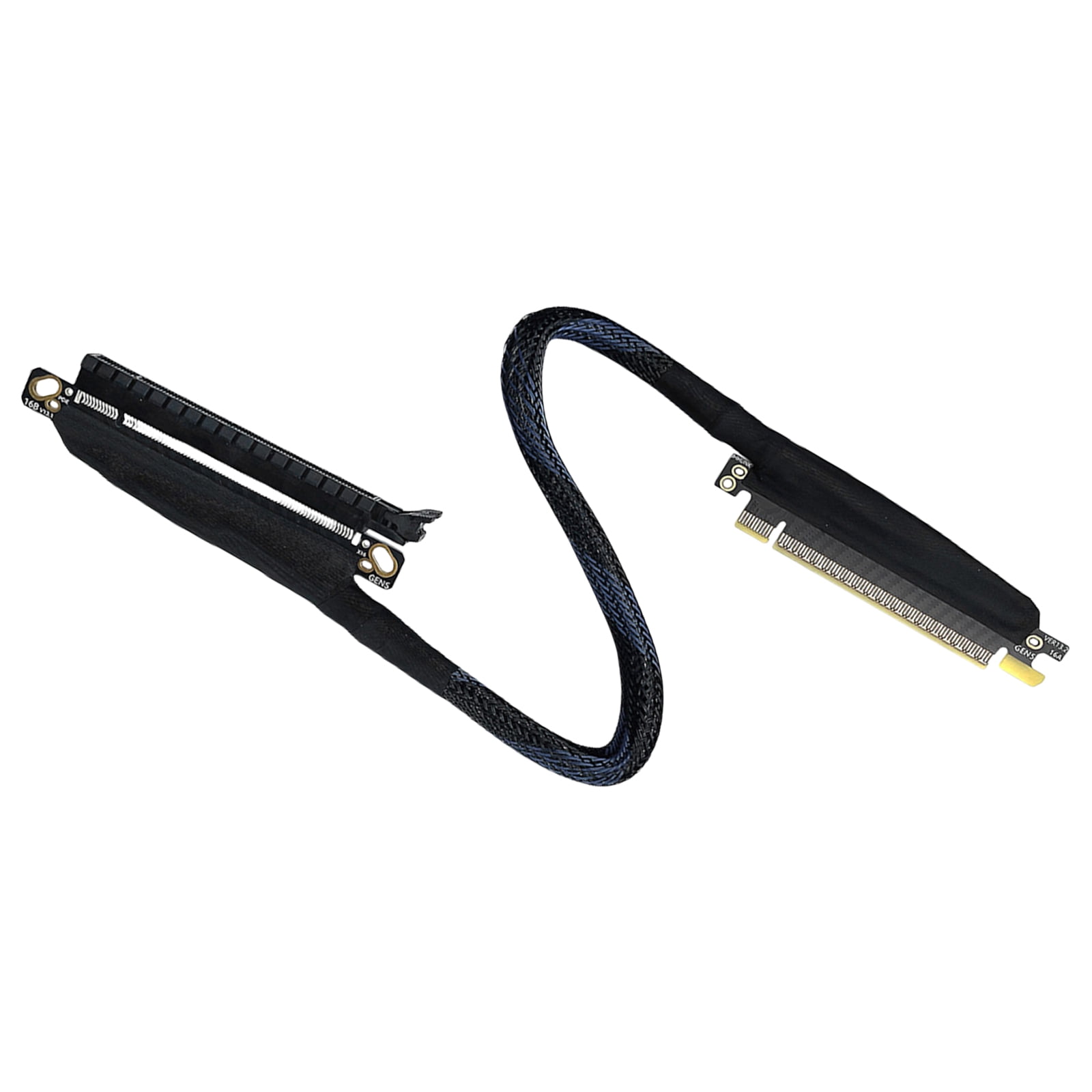 KUFptva Highly speed 64GBS PCIe5.0 Graphics Risers Cable 180 Degree ...