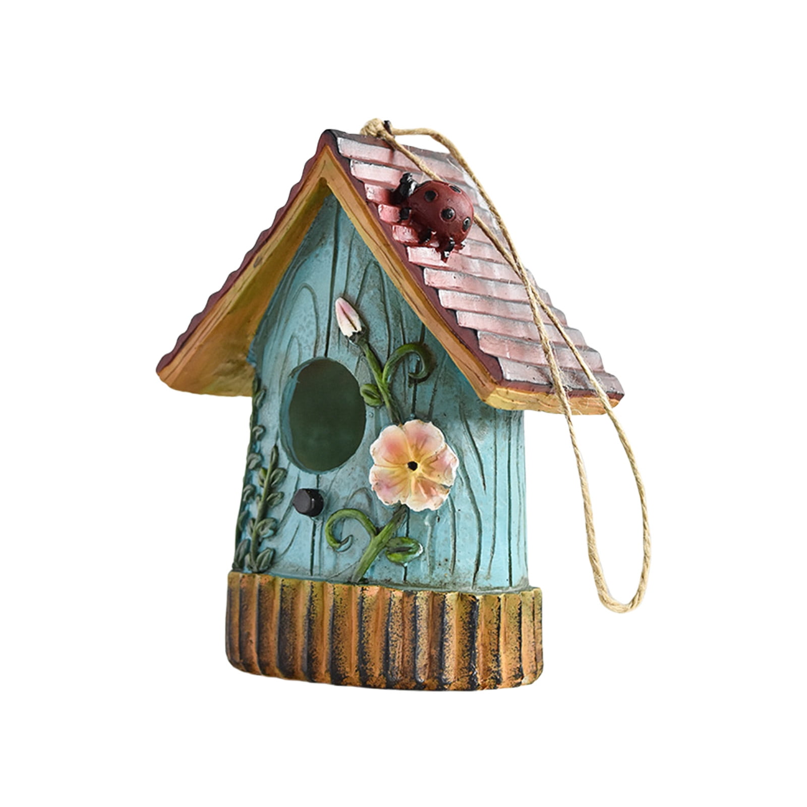 KUFptva Hummingbird Cage House Outdoor Cage Nest Box Nest Cage Standing ...