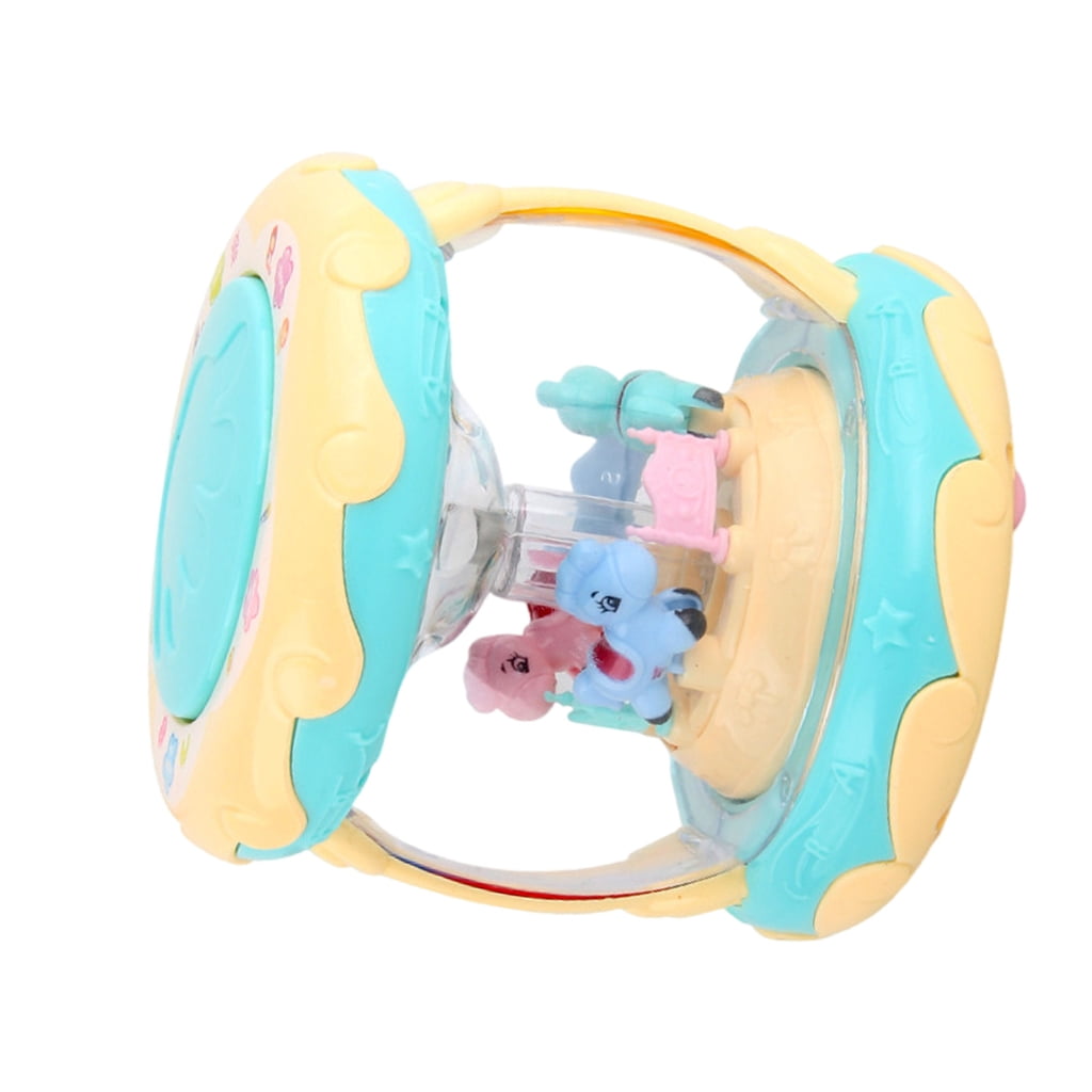 KUFptva Interactively Electric Rotating Shape Hand Drum Toy with ...