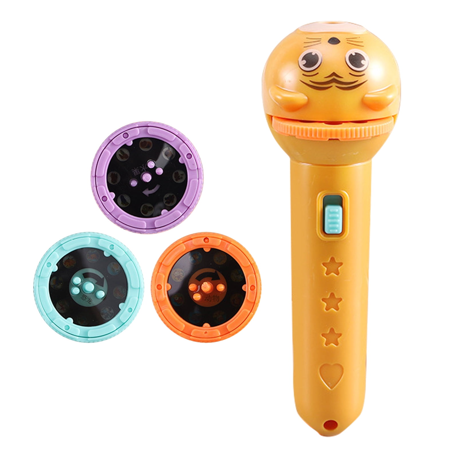 KUFptva Kids Sleeping Story Learning Supplies Mini Projector ...