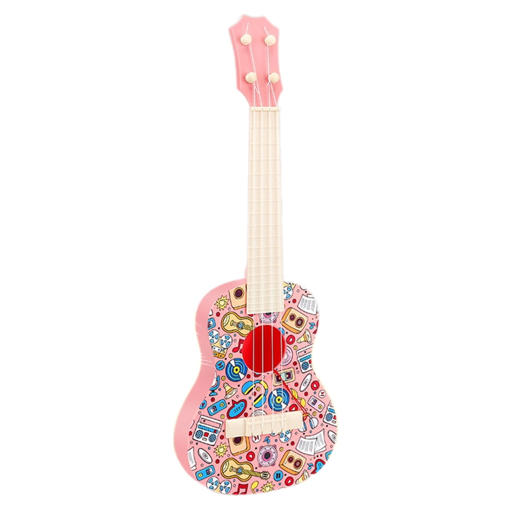 KUFptva Kids Ukulele Toy Cartoon 21'' Musical Instruments for Children ...