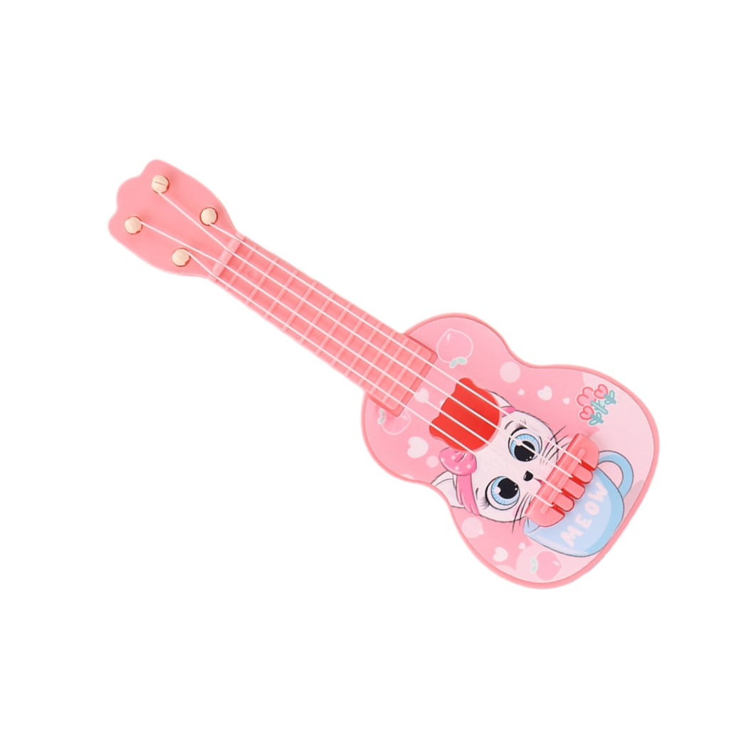 KUFptva Kids Ukulele Toy Cartoon Mini Musical Instruments for Children ...