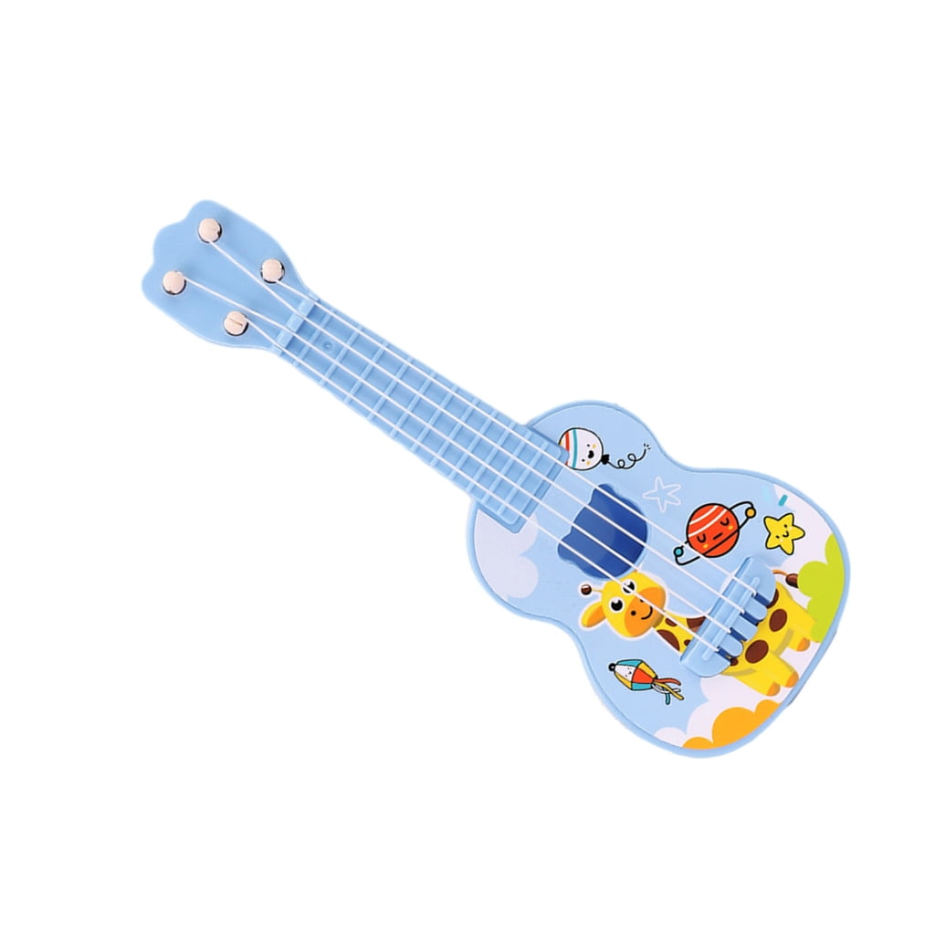 KUFptva Kids Ukulele Toy Cartoon Mini Musical Instruments for Children ...