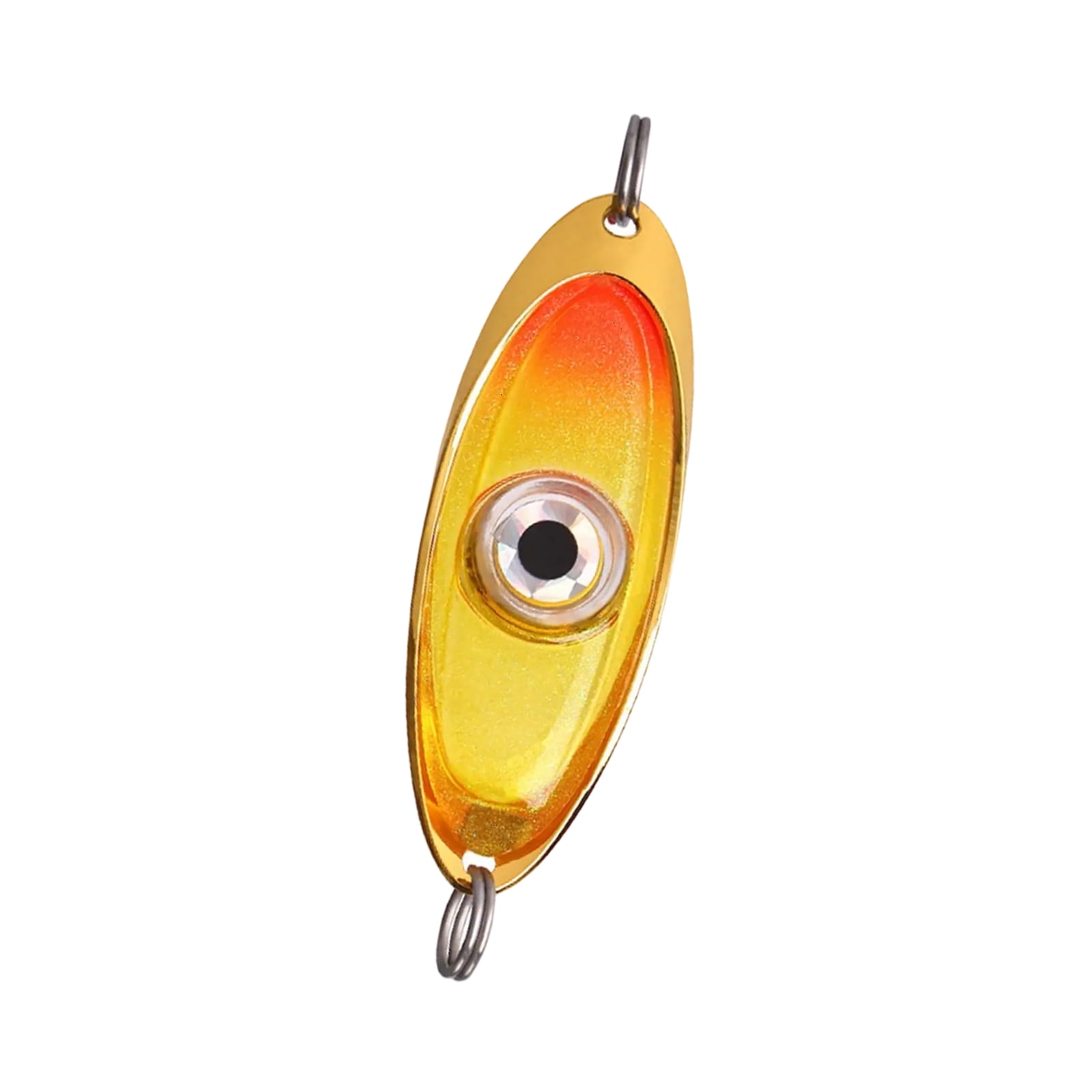 KUFptva LED Fishing Lure Light Glowing Fishing Spoon Attracting Fish ...