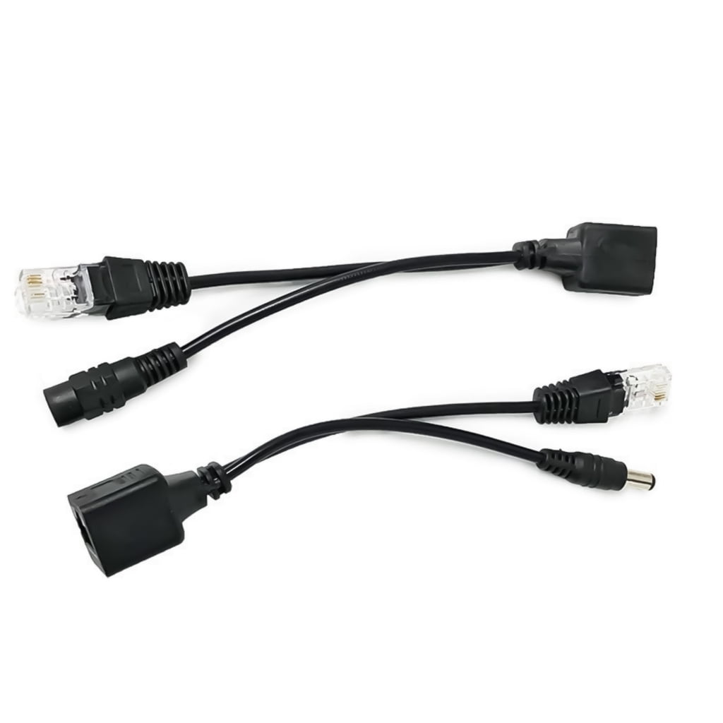 KUFptva Passive PoE Injector and Splitter Kit Ideal for Short Distance ...