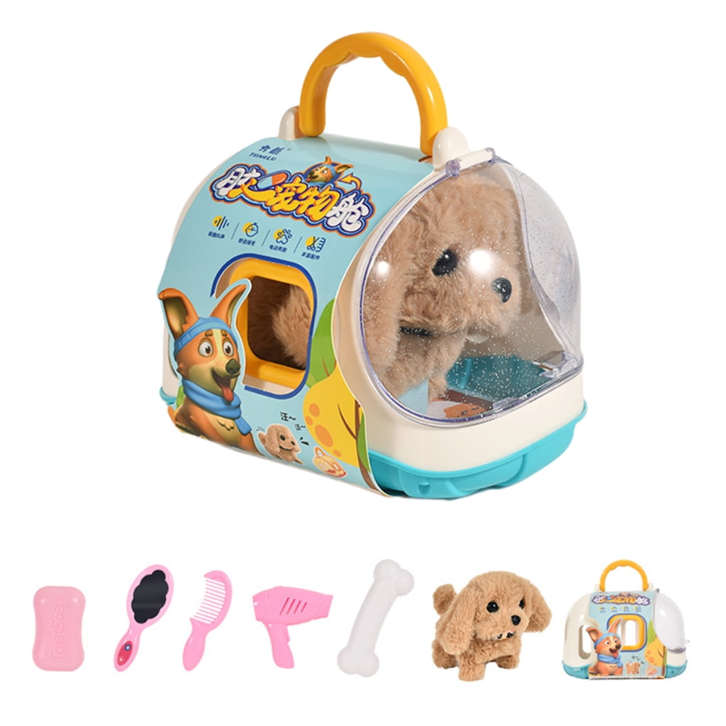 KUFptva Plush Interaction Toy for Learn to Crawl Electronic Dog ...