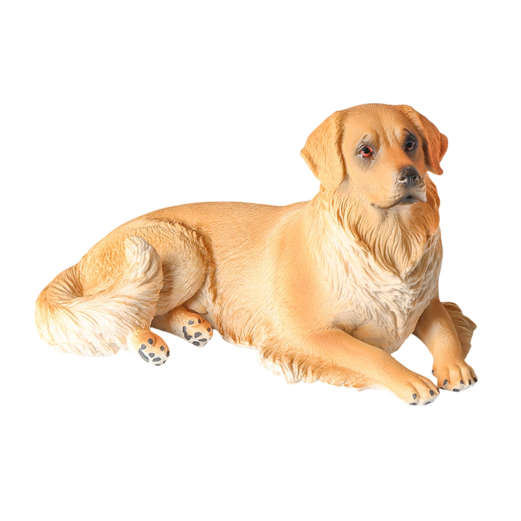 KUFptva Puppy Statue Desk Ornaments Display Widgets Chow Chow Figurine ...