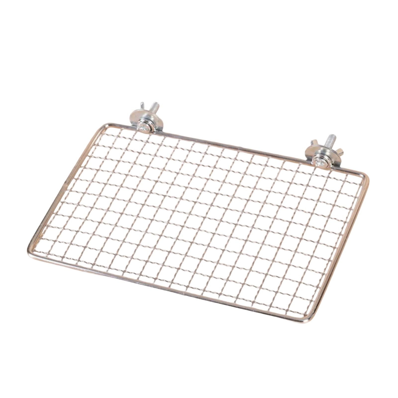 KUFptva Rectangular Bird Cage Shelf Stand with Stainless Steel ...