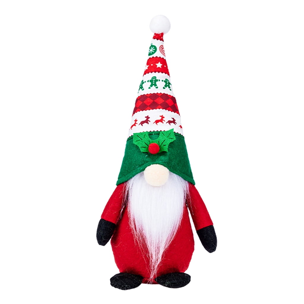 KUFptva Rudolf Dwarf Desktop Decor Plush Cute Soft Doll Living Room ...