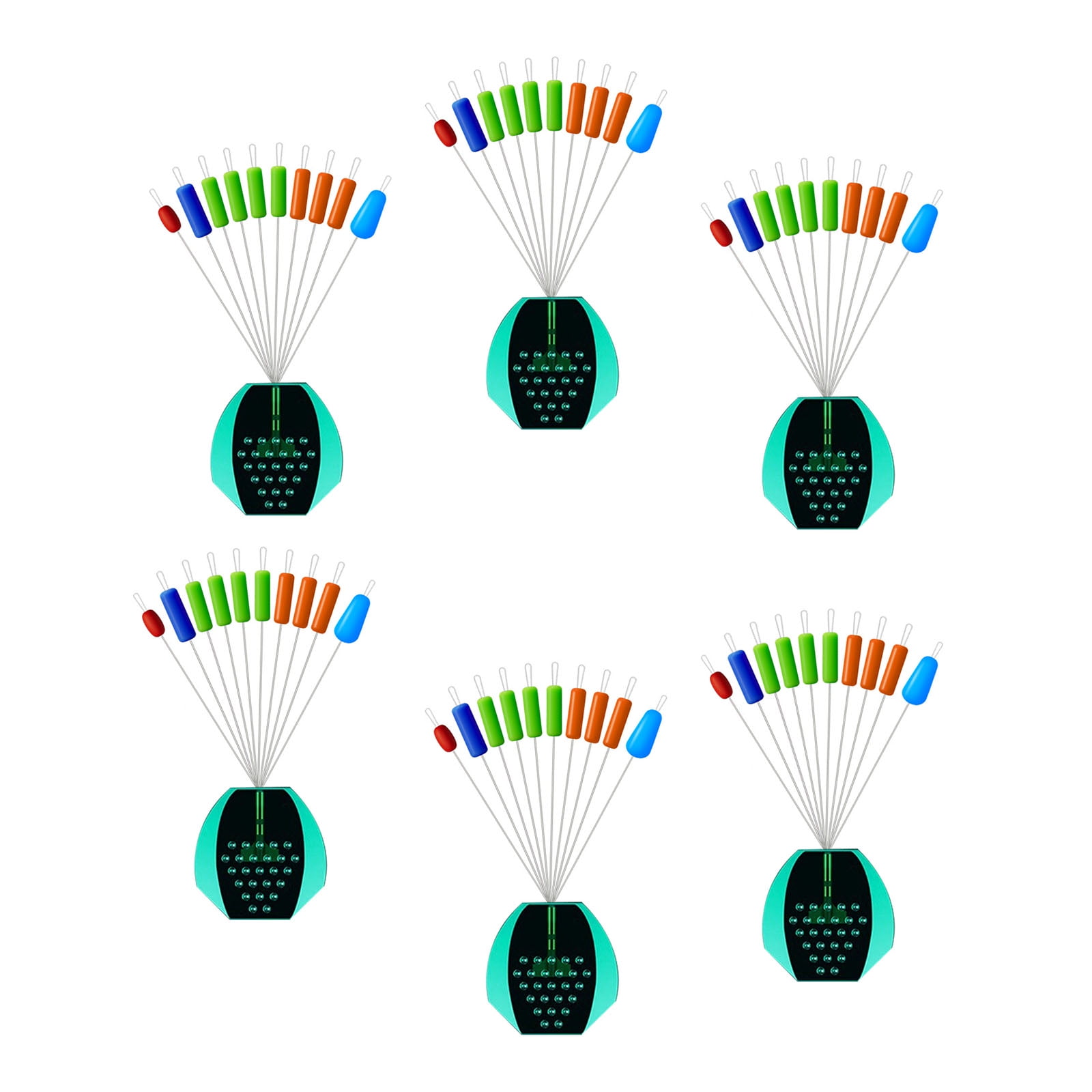 KUFptva Silicone Fishing Float Stop Stoppers Buffer Connectors Fishing ...