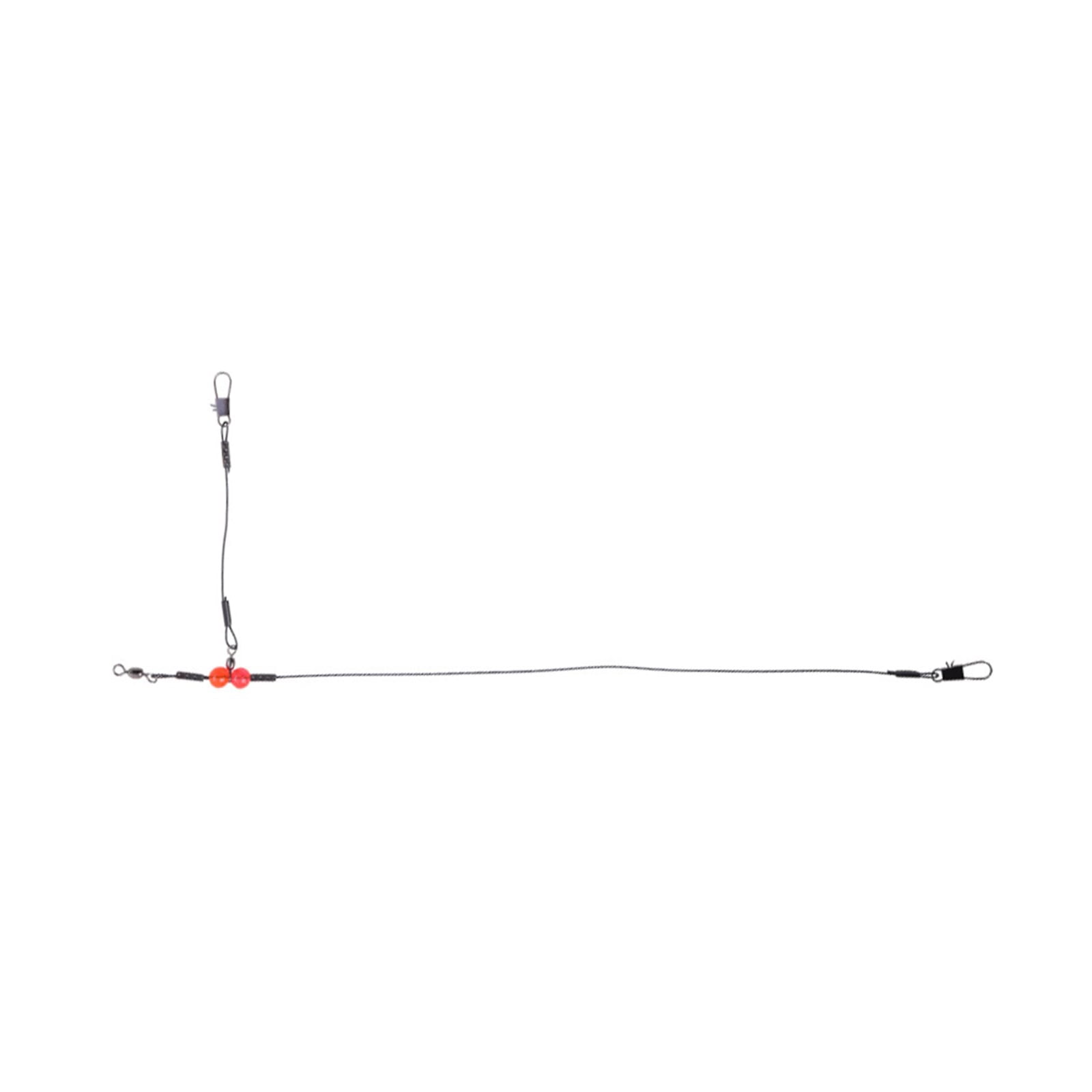 KUFptva Stainless Fishing Wire Leader Line with Swivels Wire Leader for ...