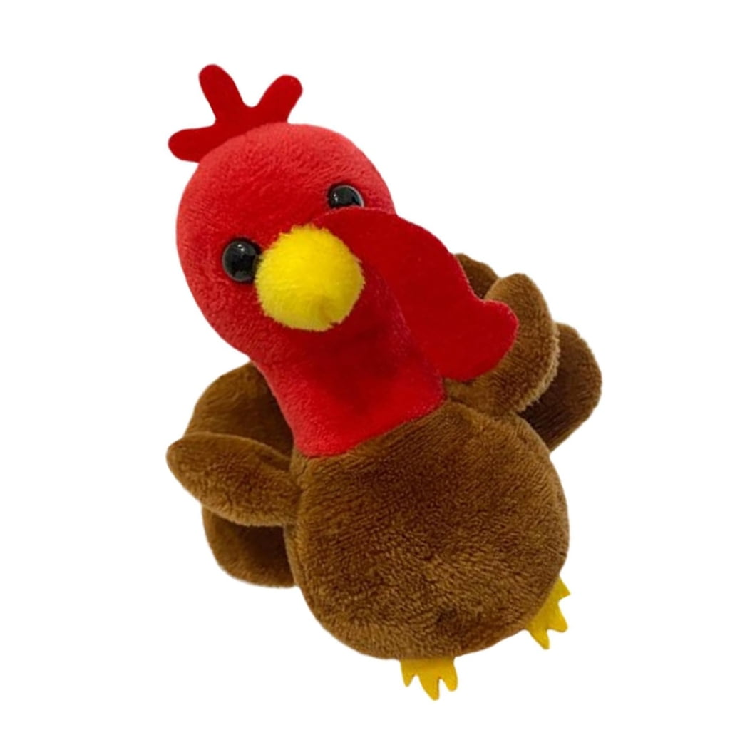 KUFptva Story Telling Finger Puppet Farm Turkey Toy Child Hand Puppet ...