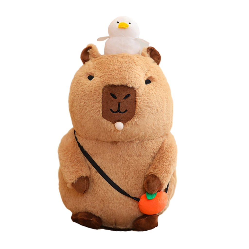KUFptva Stuffed Capybara Toy Cartoon Capybara Figure Soft Toy Room ...