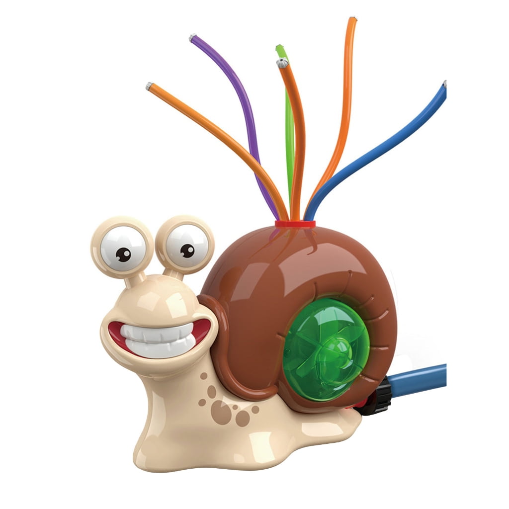 KUFptva Summer Cartoon Snail Shape Water Sprinklers Outdoor Sprinkler ...