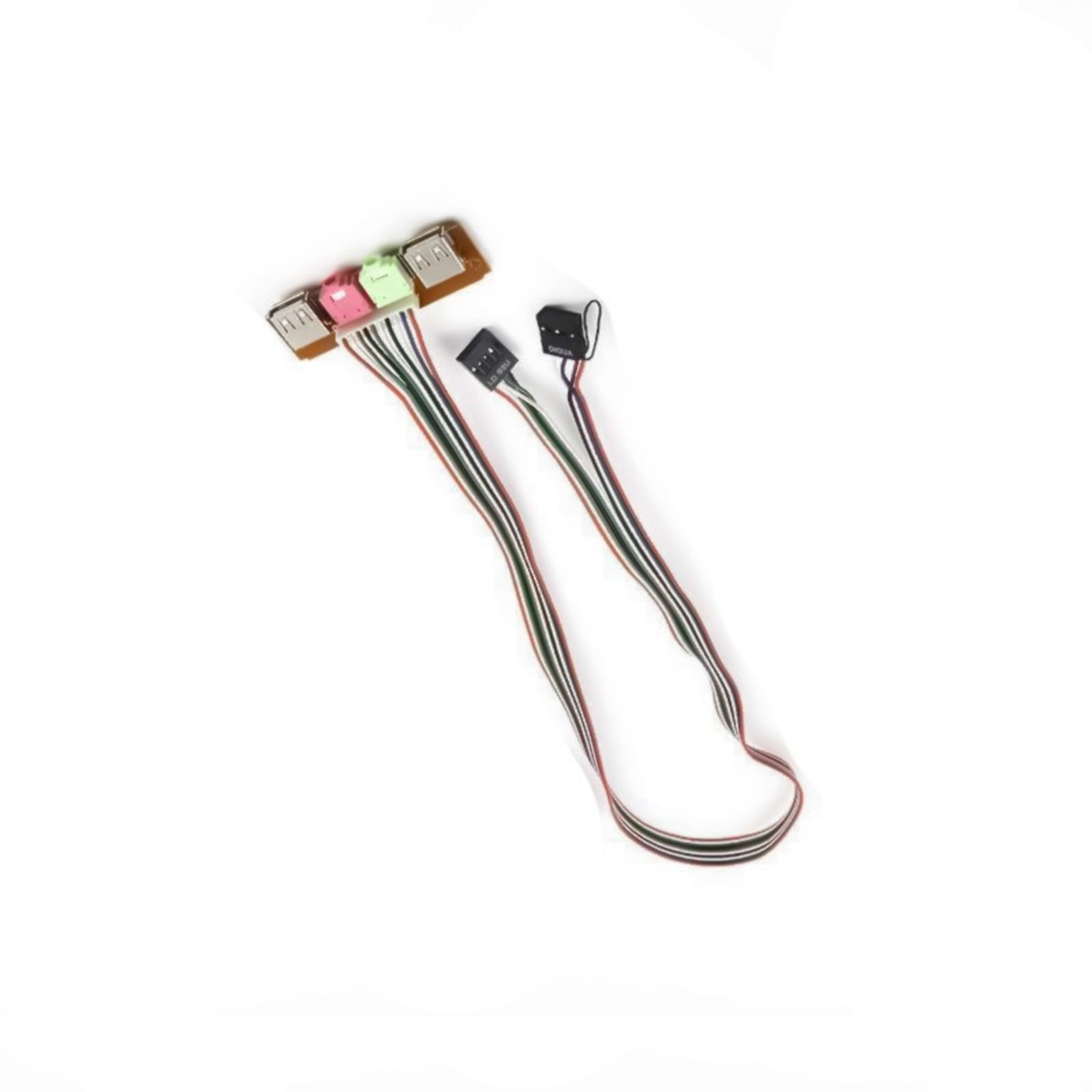 KUFptva USB 3.5mm Front Panel Extension Cable 3.5mm Earphone ...