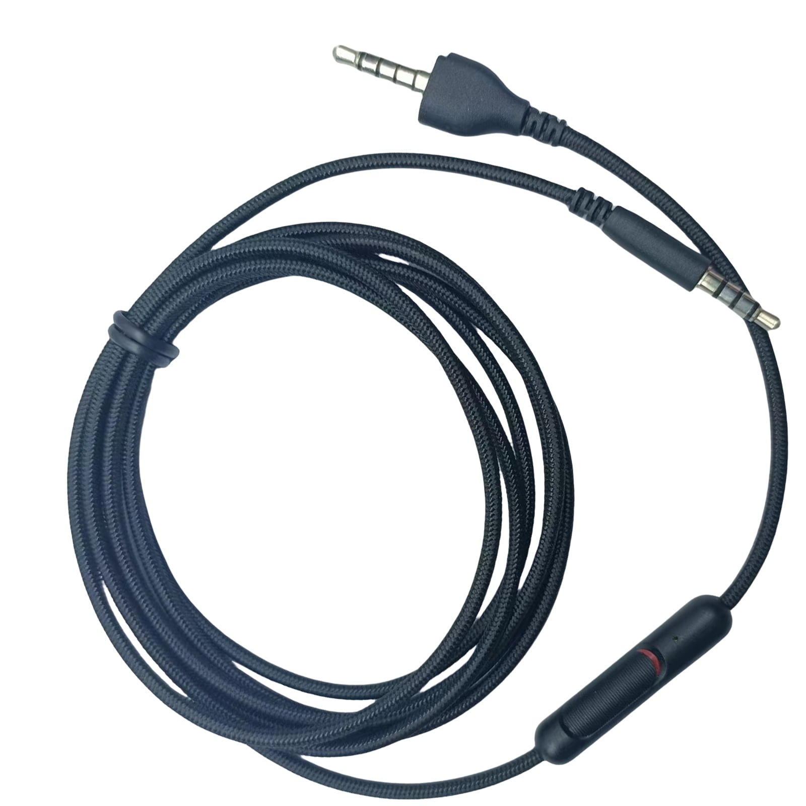 KUFptva Universal Gaming Headsets Cable With Volumes Control, 3.5mm ...