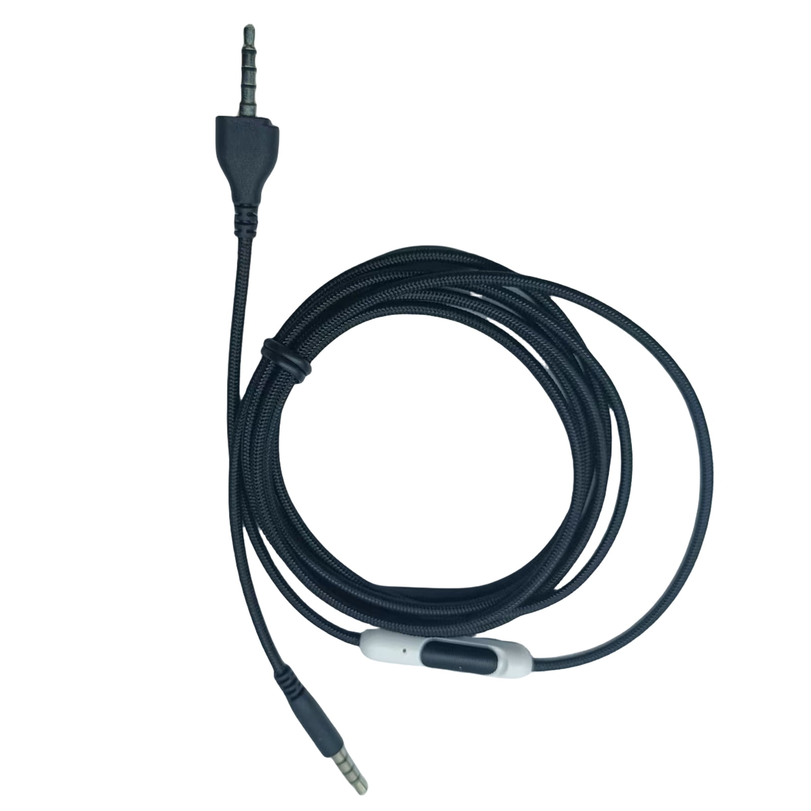 KUFptva Universal Gaming Headsets Cable With Volumes Control, 3.5mm ...