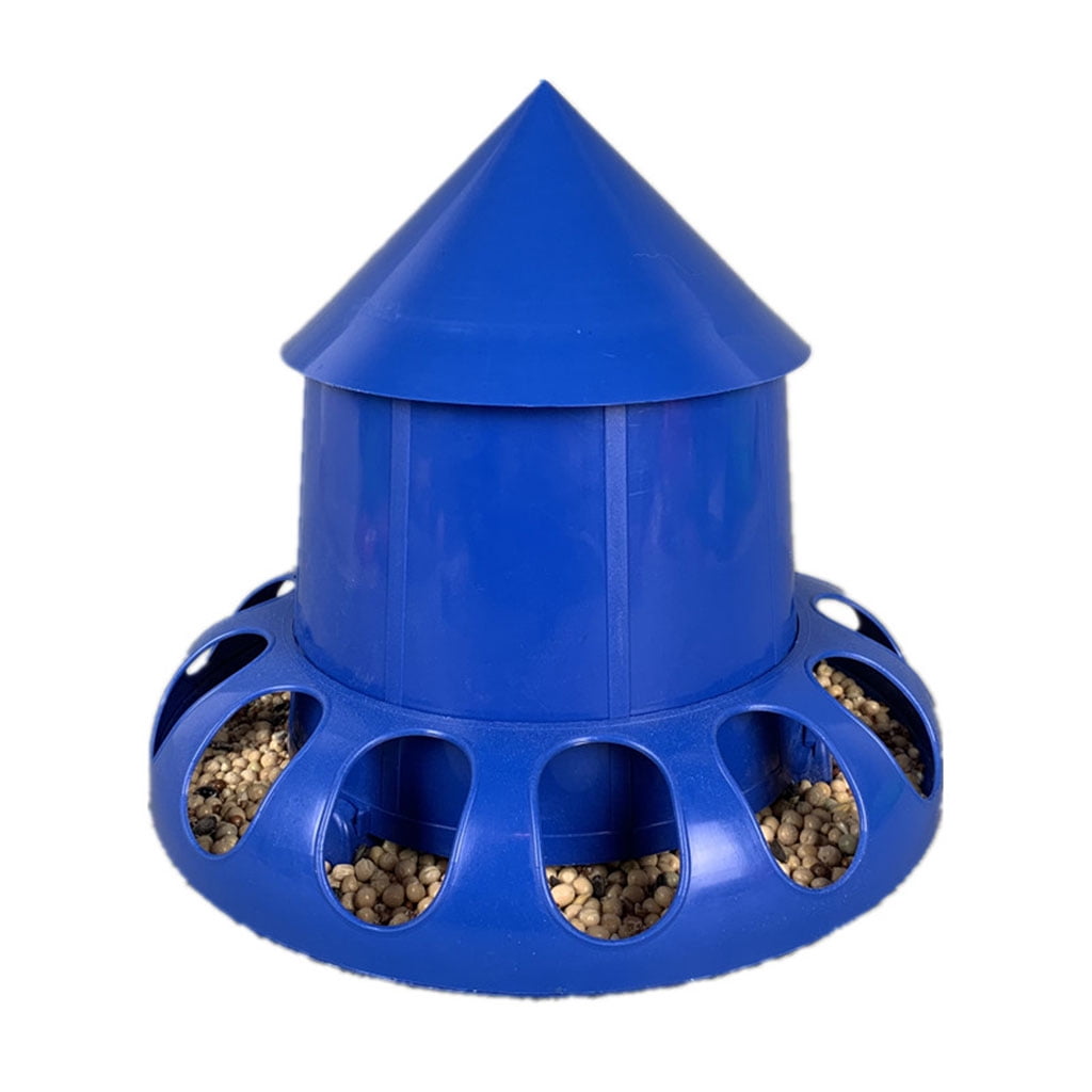 KUFptva for Feeder Waste Automatic Poultry Food Dispenser with Hanging ...