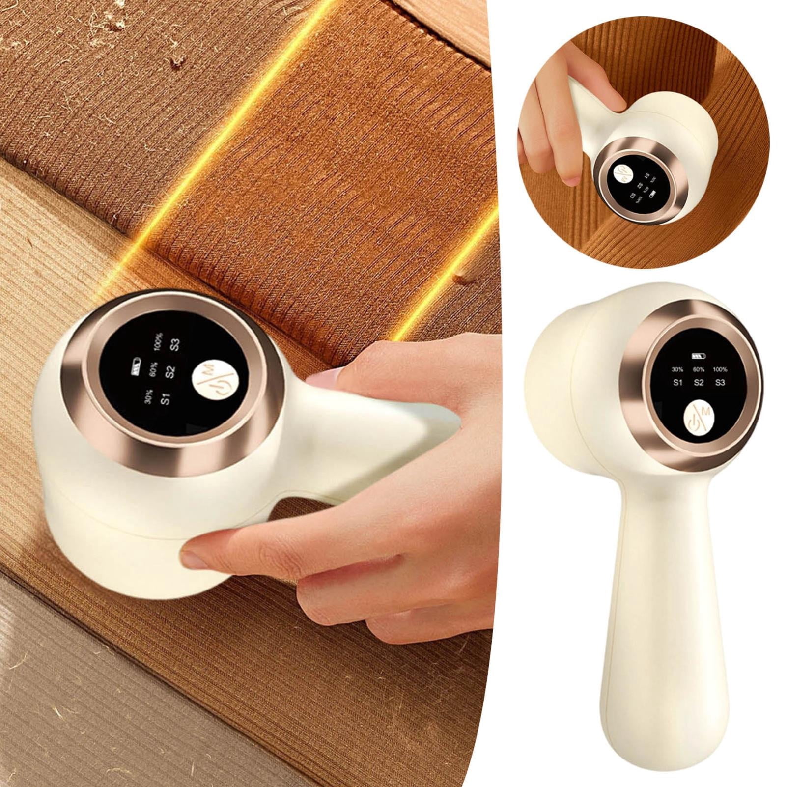 KUHBRCA Household Hair Ball Trimmer, Advanced dual-blade fabric shaver ...