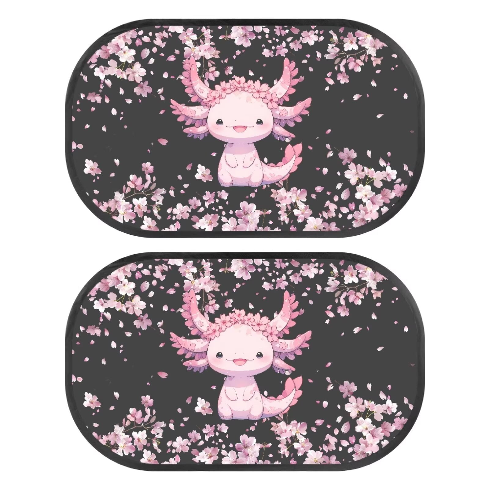 KUIFORTI Axolotl Sun Shade Car Window Baby UV Protection, Cherry ...