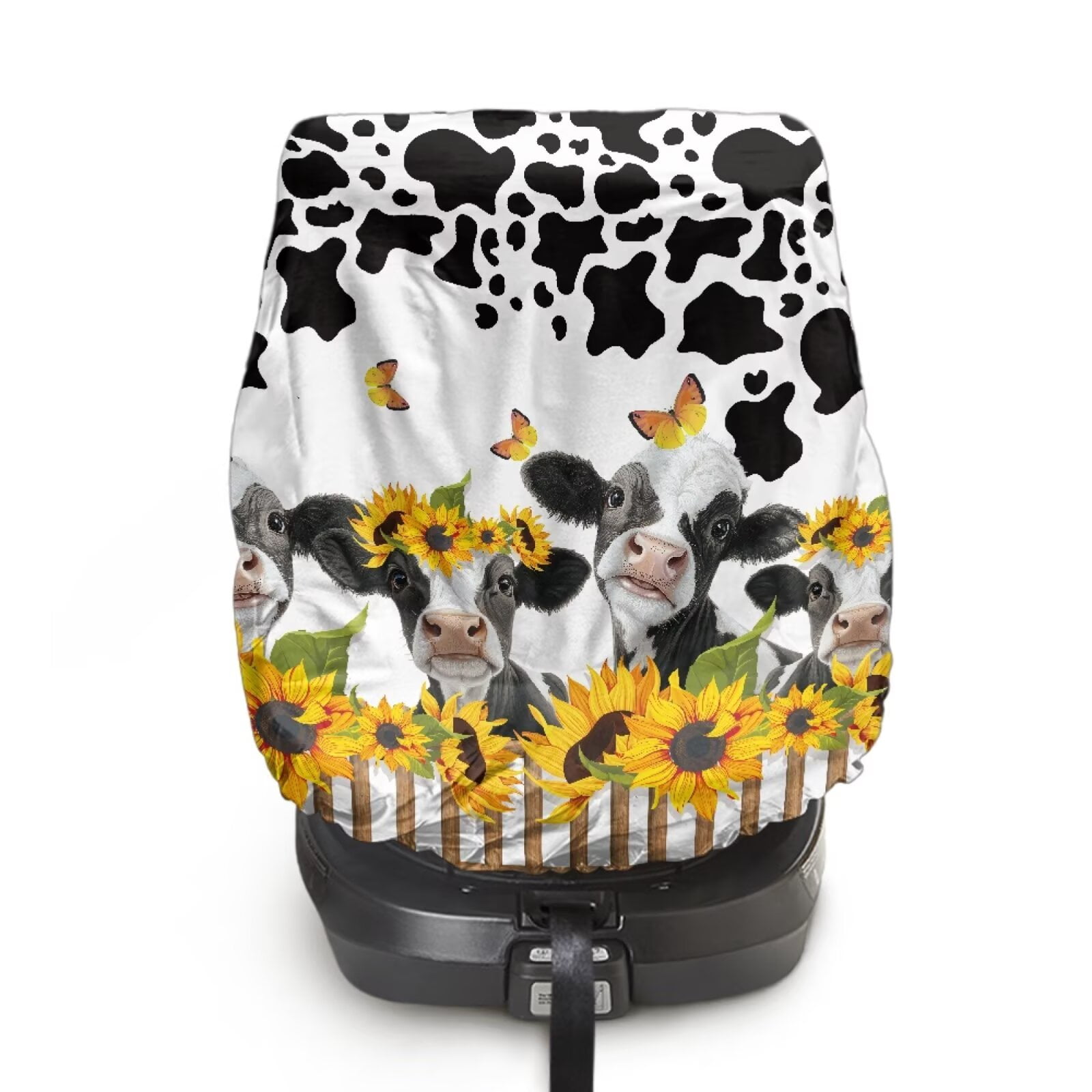 KUIFORTI Baby Car Seat Sun Shade Cover, Infant Auto Seats Heat ...