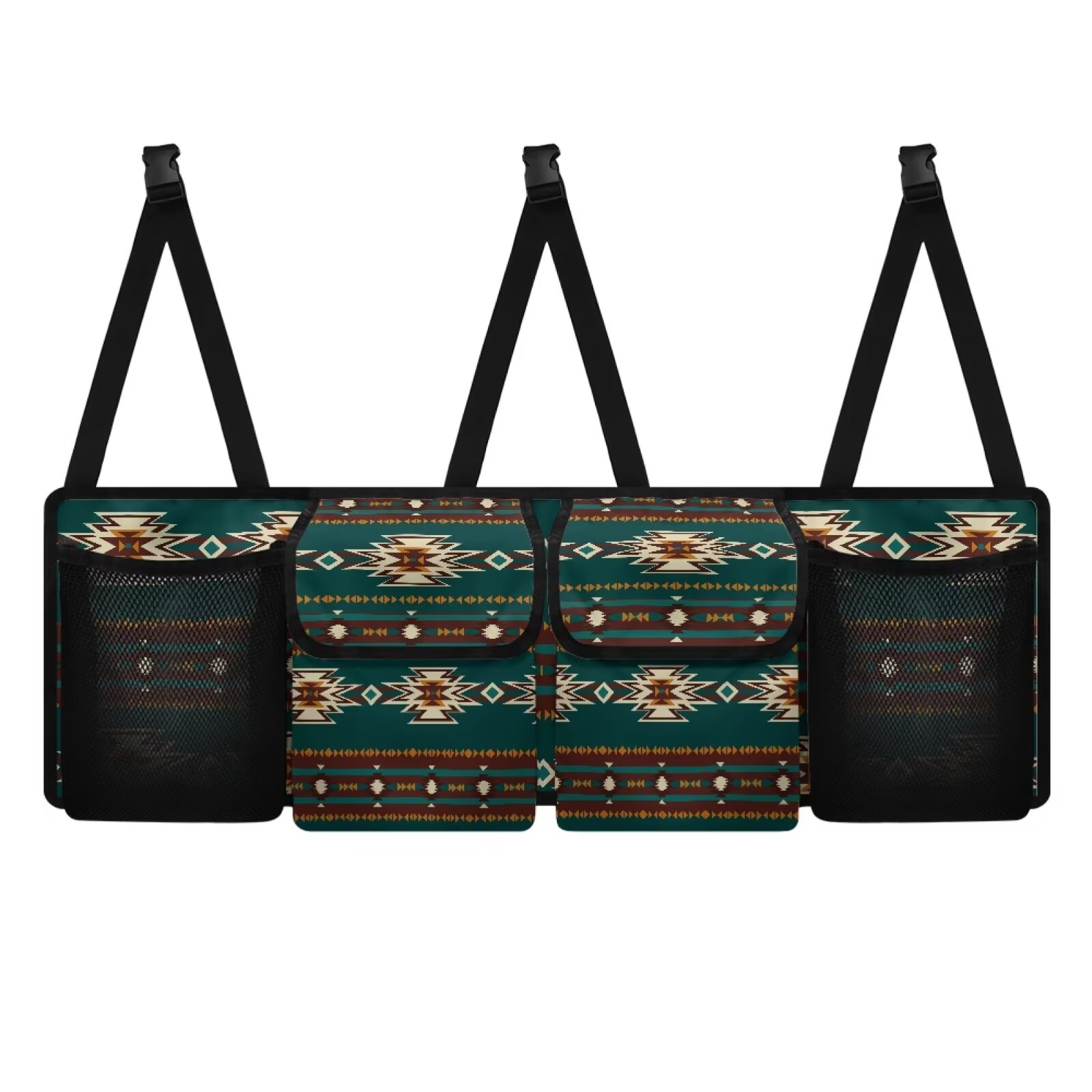 KUIFORTI Boho Car Accessories Car Trunk Organizer Small Hanging, Car ...