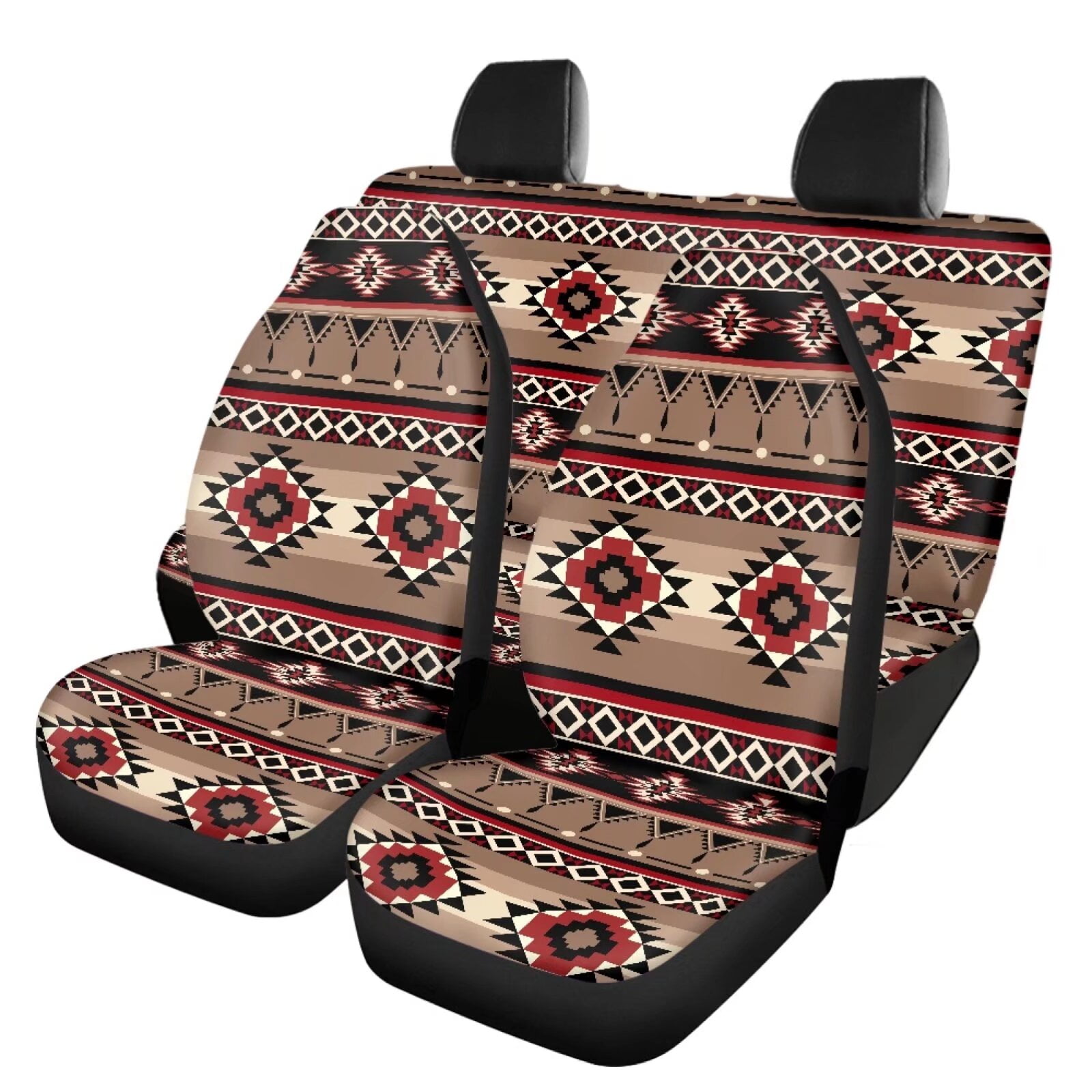 KUIFORTI Boho Towel Seat Covers for Cars Interior Decor Protector ...