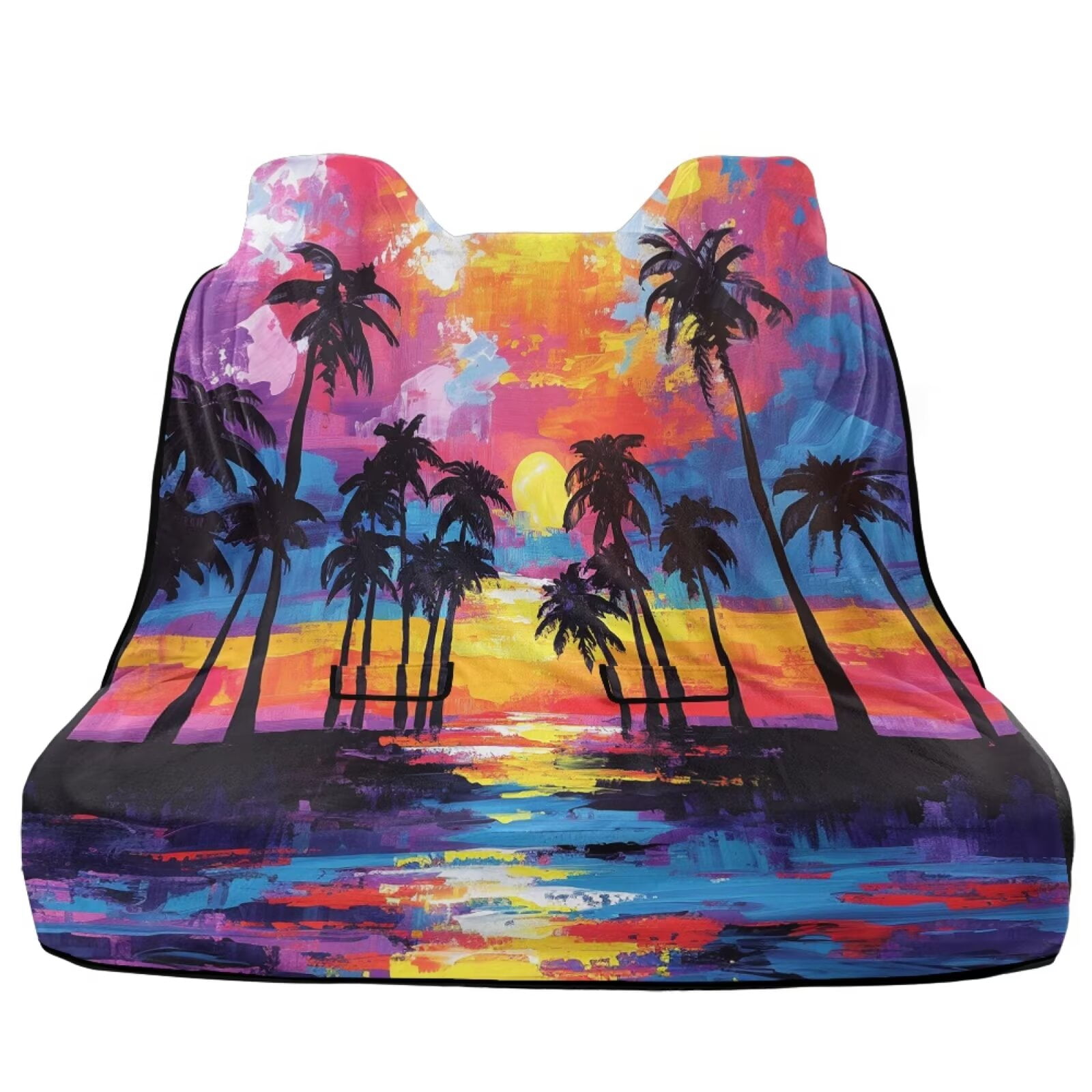 KUIFORTI Car Rear Seat Covers for SUV Sedan Van,Fashionable Stain ...