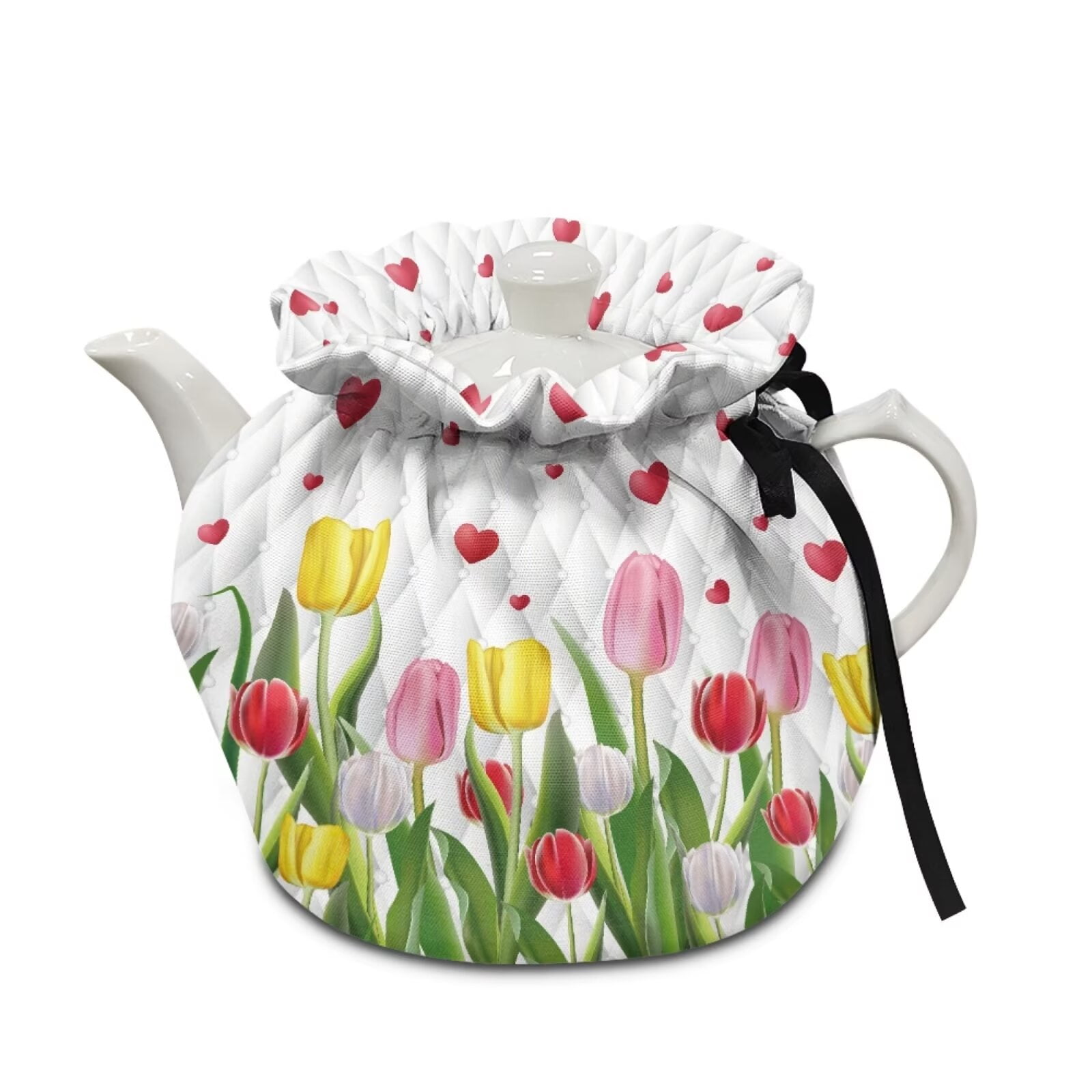 KUIFORTI Colorful Floral Tea Cozy Tea Cosy for Teapot Decorations for ...