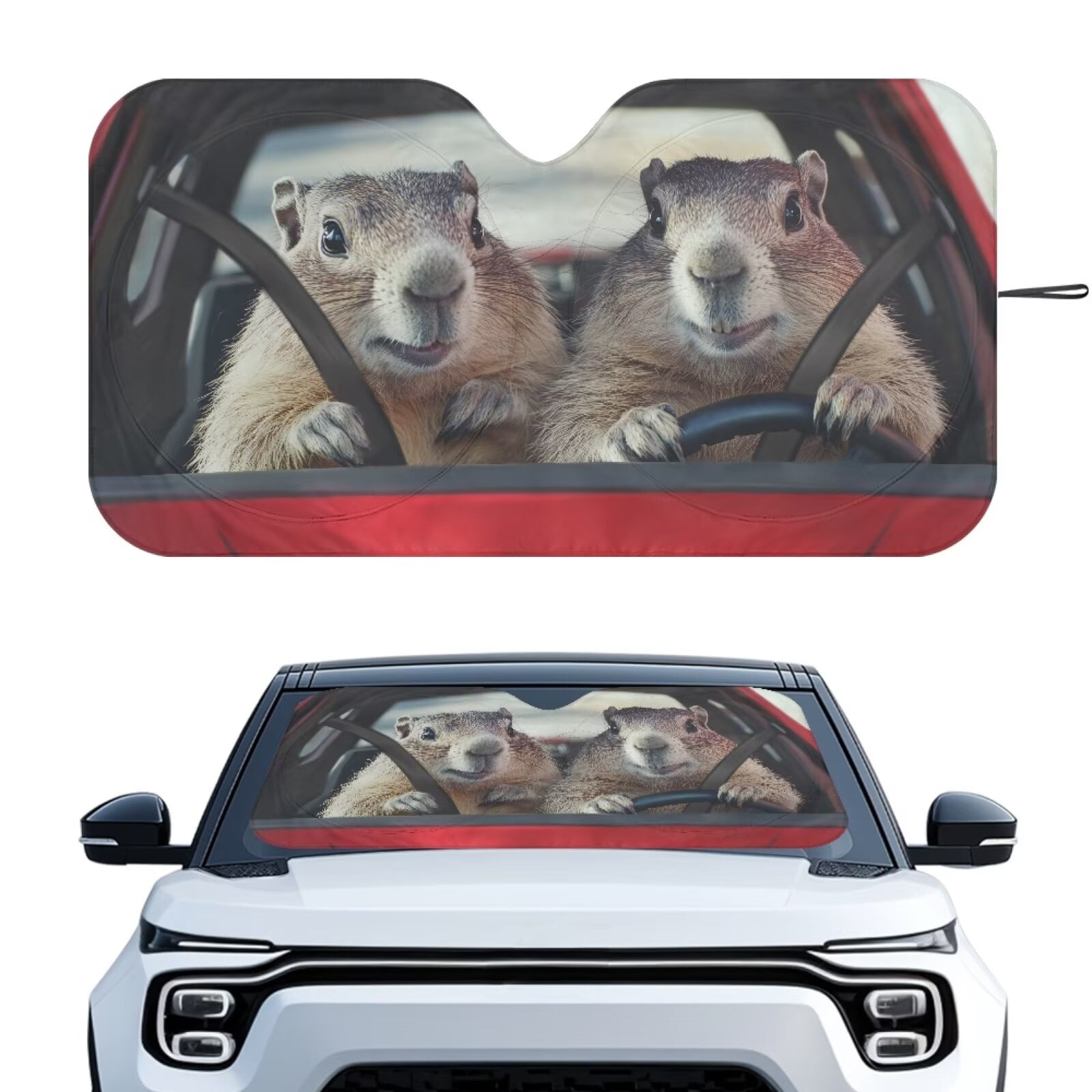 KUIFORTI Professional Grade Car Sun Shade Windshield Sunshades ...