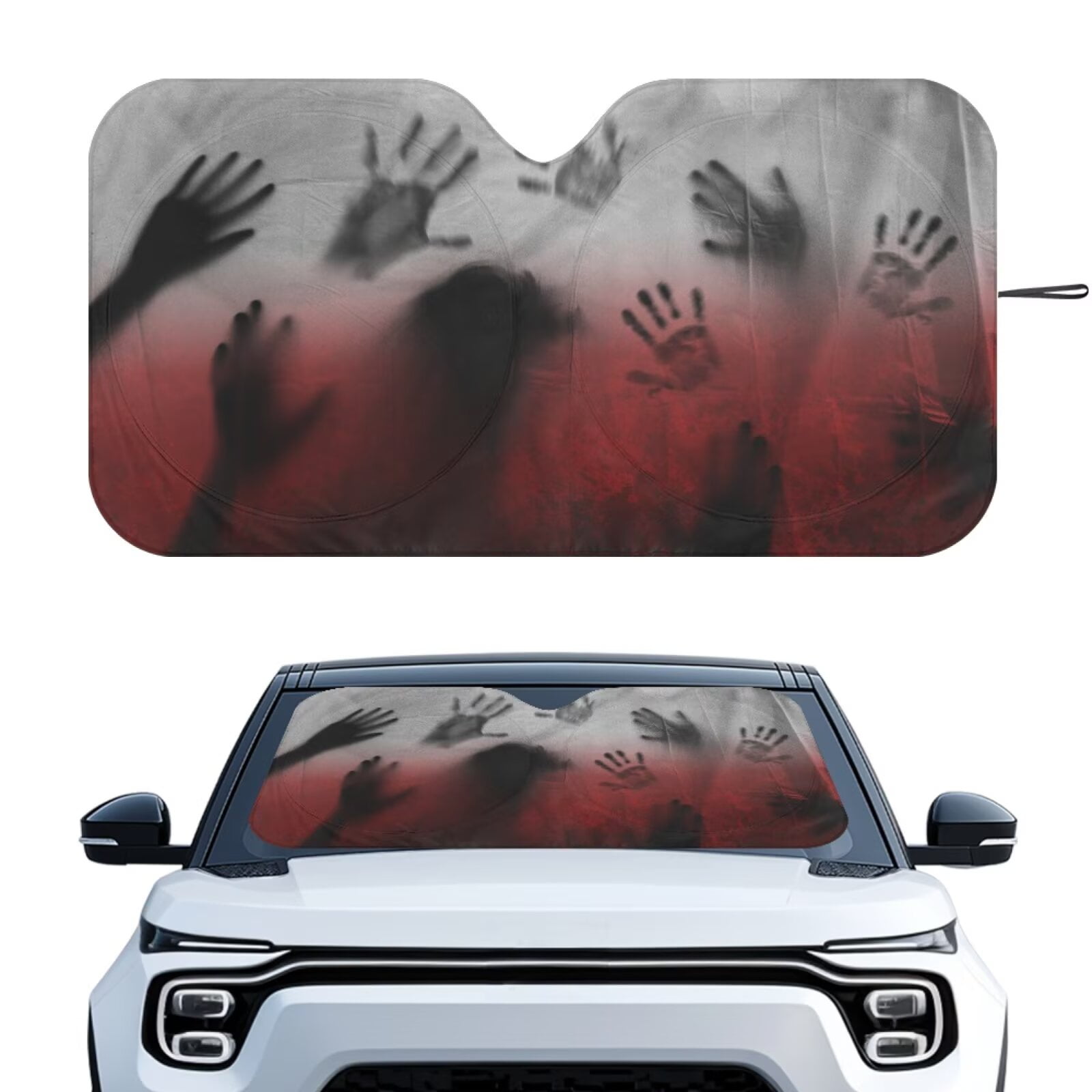 KUIFORTI Sun Shade for Car Windshield, Portable Universal Car ...