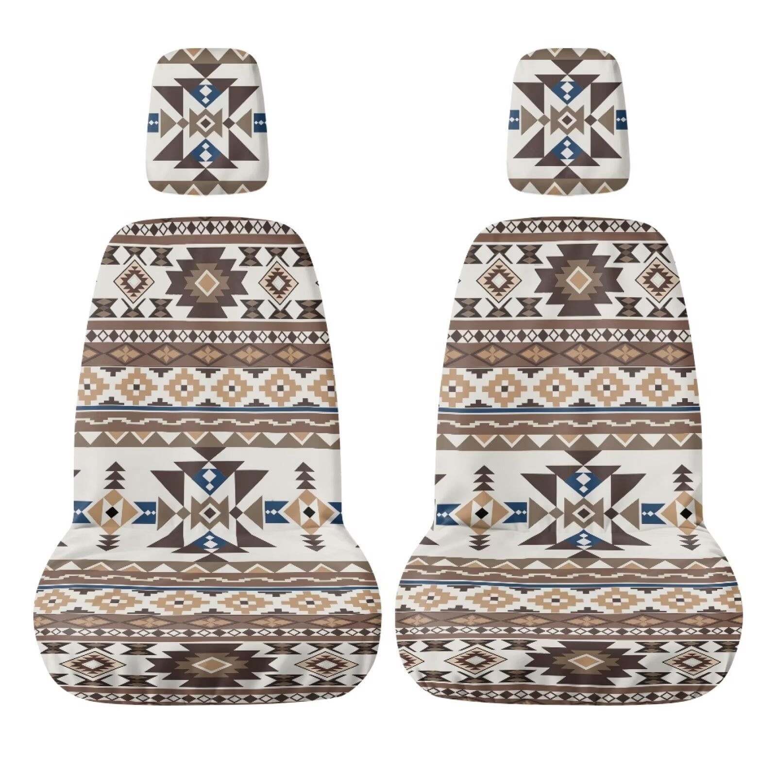 KUIFORTI Tribal Aztec UTV Seat Covers Seats Cover for UTV All-Season ...