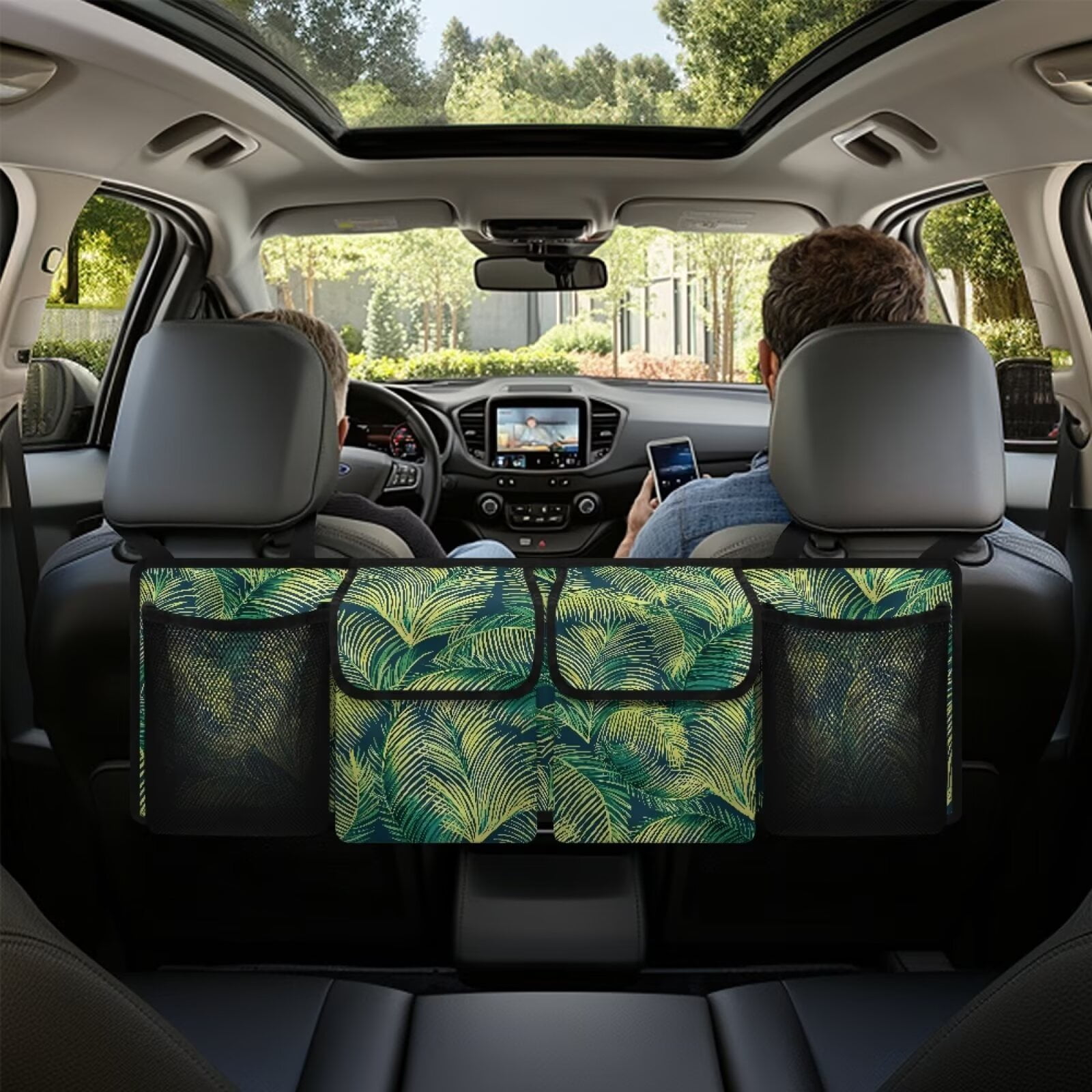 KUIFORTI Trunk Organizer for SUV Car Storage Organizer, Oxford Cloth ...