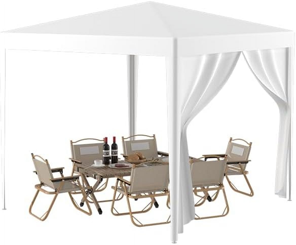 KUIKUI 10'x10' Party Tent with Sidewalls, Carpas para Fiestas 10x10, Tents for Parties with 4 ...