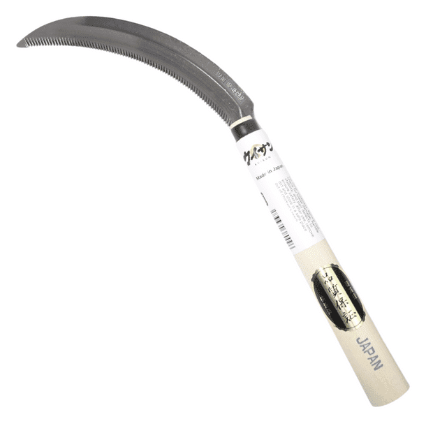 KUISUN Japanese Serrated Sickle for Gardening - Compact & Lightweight ...