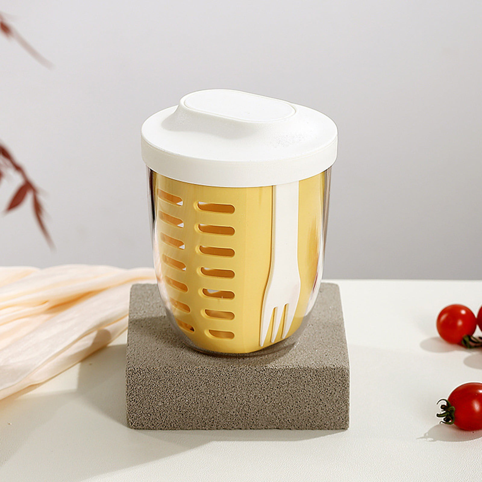 KULOKHUI Dish Drying Rack Portable Picnic Party Fruit Salad Storage Cup ...