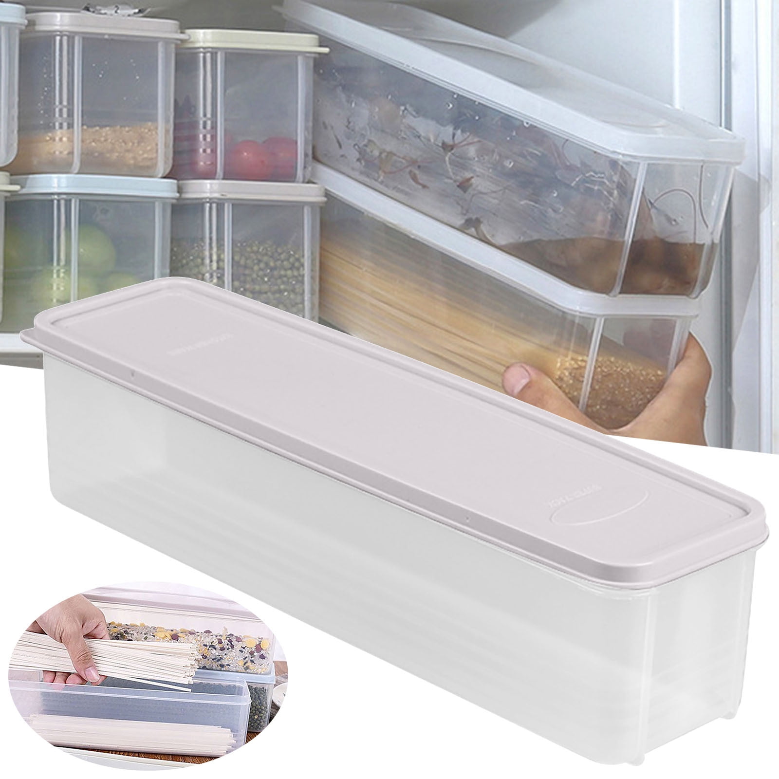 KULOKHUI Food Storage Containers Pasta Container Noodle Storage Box ...