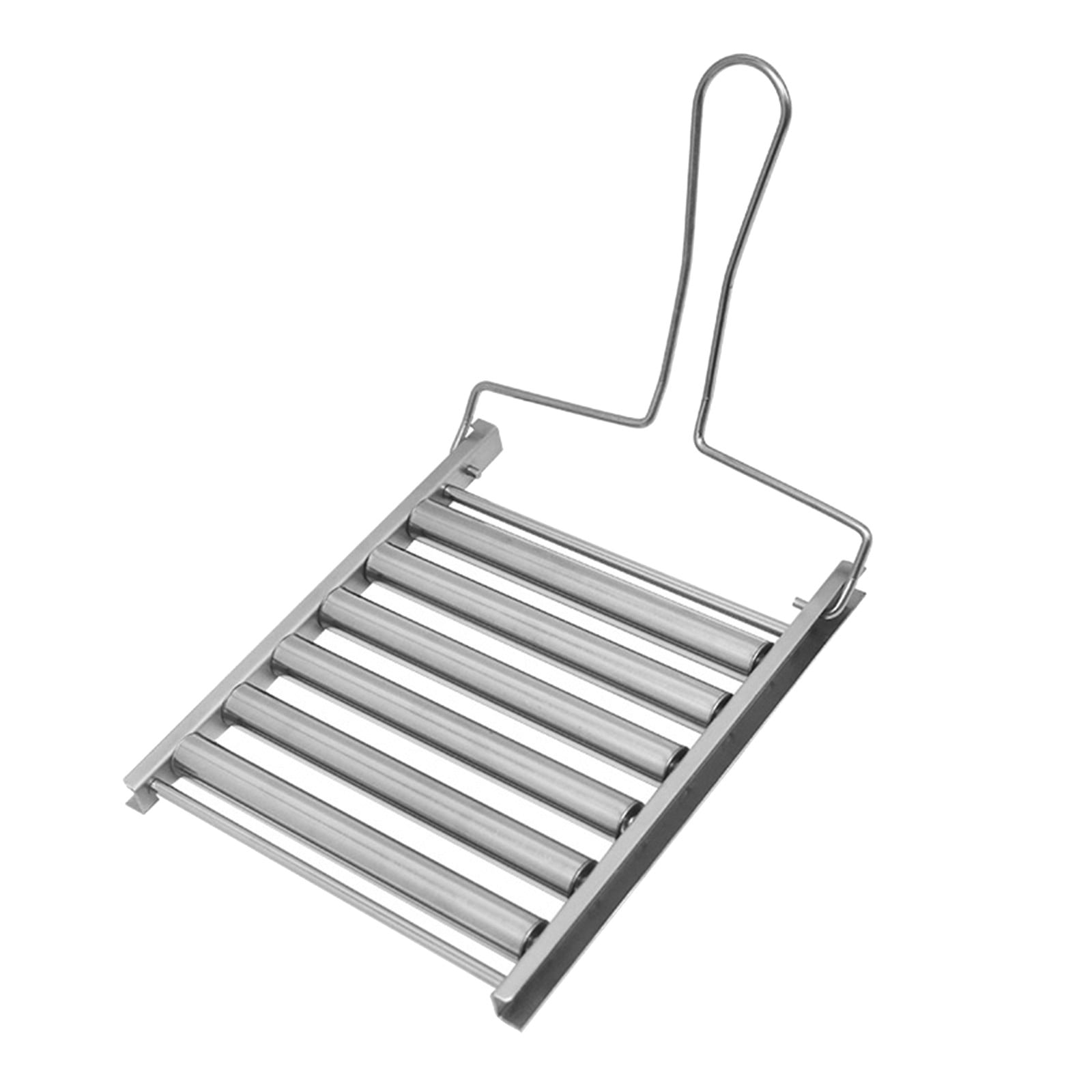 KULOKHUI Grill Warming Rack BBQ Hot Dog Roller For Grill Portable Corn ...