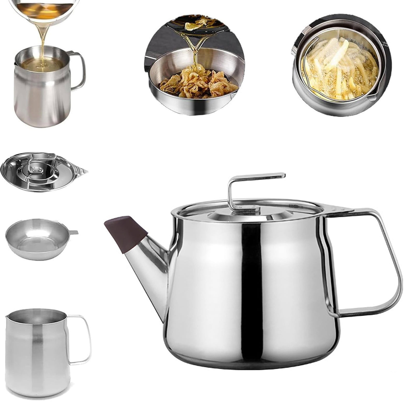 KULOKHUI Oil Sprayer for Cooking Stainless Steel Large Capacity Oil ...