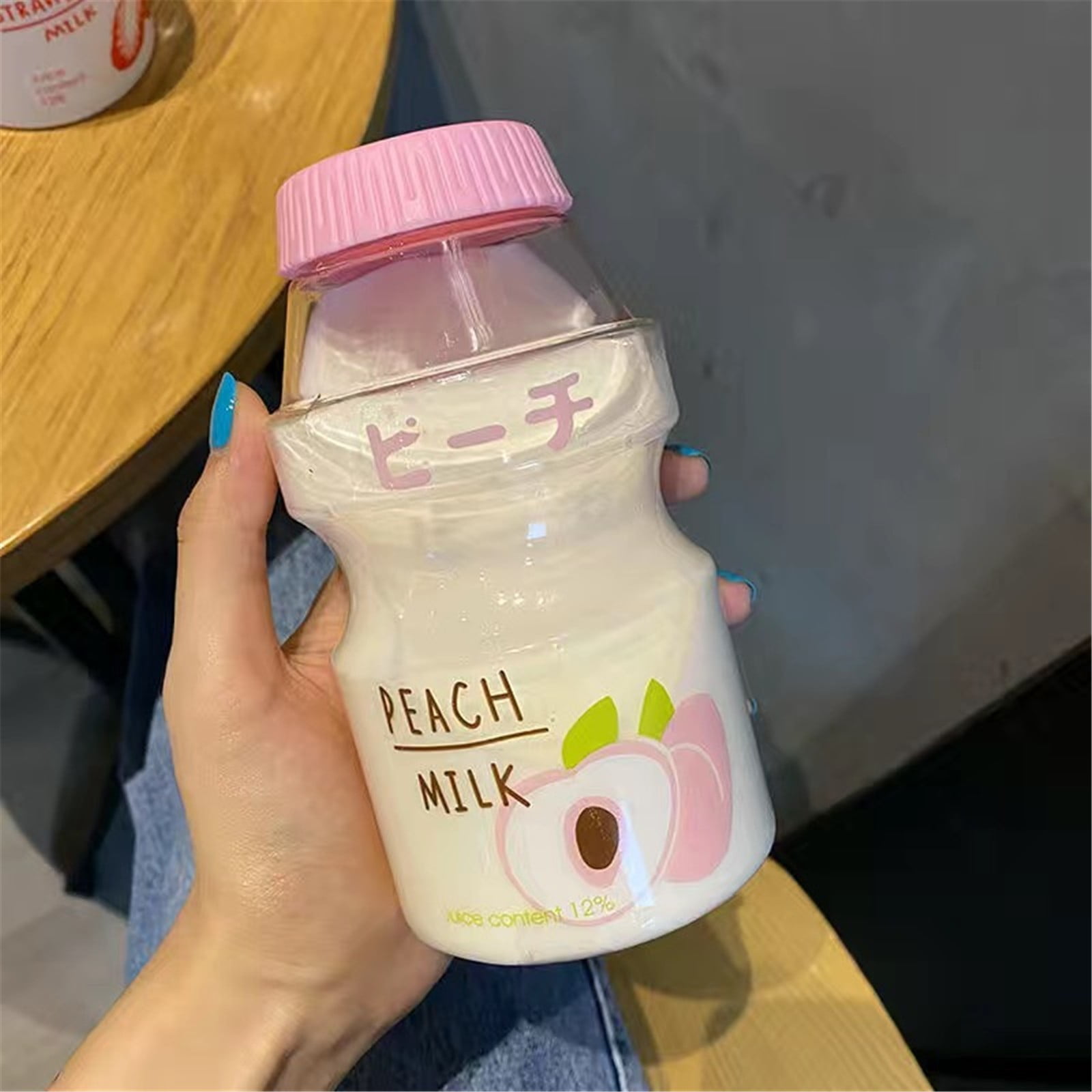 KULOKHUI Pitcher with Lid Water Bottle Cute Bottle 16oz/500ml For For ...